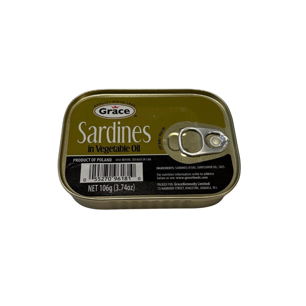 Grace Sardines in Vegetable Oil | Tender & Flavorful – Lafrique Market